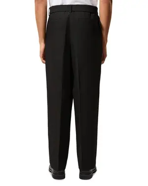 REISS Wide Leg Relaxed Fit Trousers