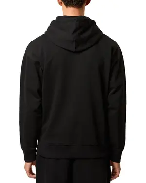 REISS Oversized Fit Motif Hoodie