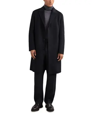 REISS Wool Blend Overcoat
