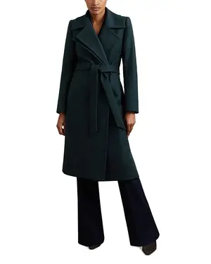 REISS Mid-length Belted Coat