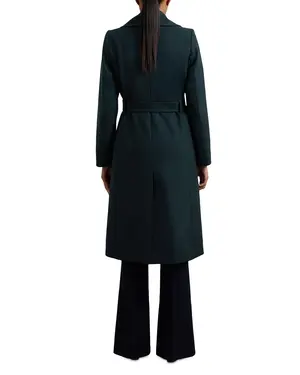 REISS Mid-length Belted Coat