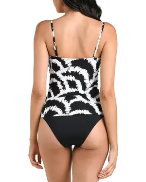 La Blanca Shadows Bandeau Tankini