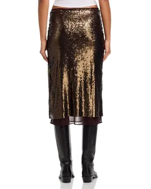 Rag & Bone Lucy Sequin Skirt