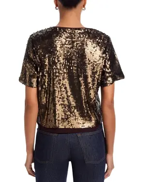 Rag & Bone Lucy Sequin Tee