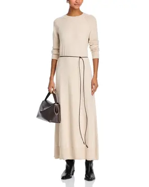 Rag & Bone Loren Long Belted Dress
