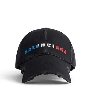 Balenciaga International Cap - Faded Black