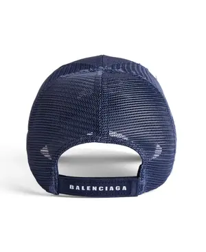 Balenciaga Perforated Trucker Cap