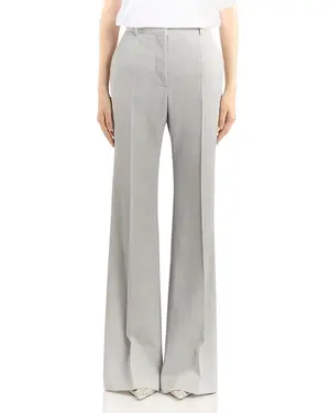 Stella McCartney Low Rise Bootcut Stripe Pants - Sage