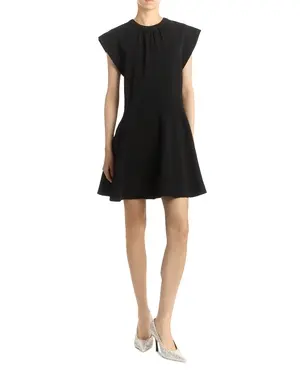 Stella McCartney Gathered Neck Mini Dress