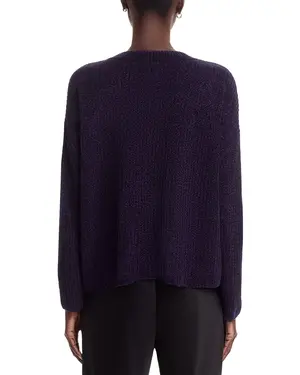Eileen Fisher V Neck Sweater - Aubergine