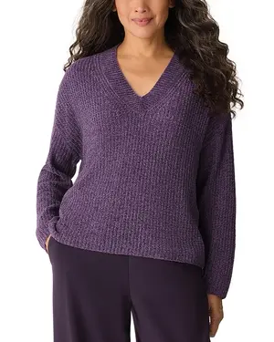 Eileen Fisher V Neck Sweaters For Women