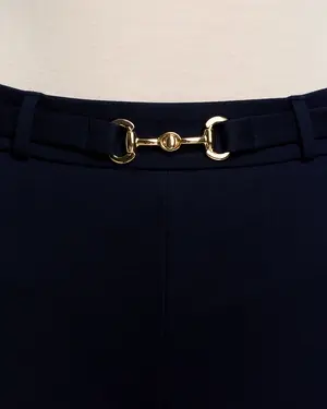 T Tahari Wide Leg Belted Pants