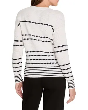 NIC+ZOE Circle Around Cotton Cashmere Sweater