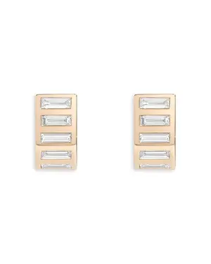 SHAHLA KARIMI 14k Yellow Lab Grown Diamond Hoop Earrings - Gold