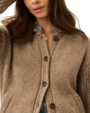 Faherty Brand Lost Trails Cardigan Sweater