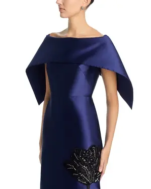 Erdem Off-the-shoulder Gown - Beetle