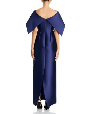 Erdem Off-the-shoulder Gown - Beetle