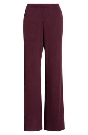 Lunya Waffle Soft Wide-leg Pants