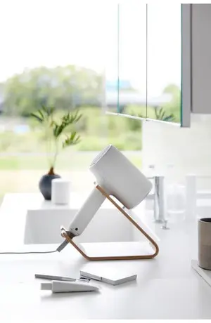 YAMAZAKI Hair Dryer & Iron Stand