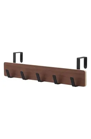 YAMAZAKI Over Door Rack - Walnut