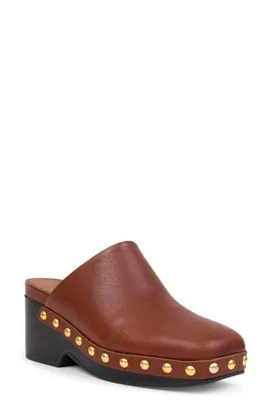 Aerosoles Cheryl Stud Clog - Sequoia Leather With Studs