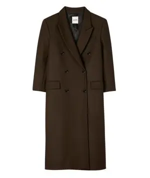 Sandro Straight Cut Coat
