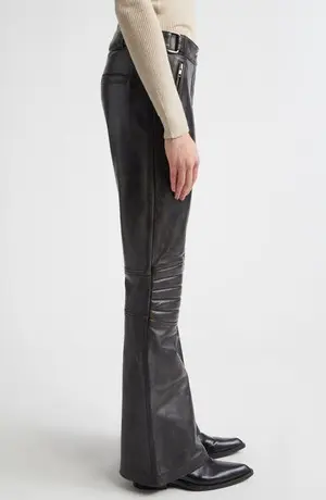 STAND STUDIO Heleen Leather Trousers