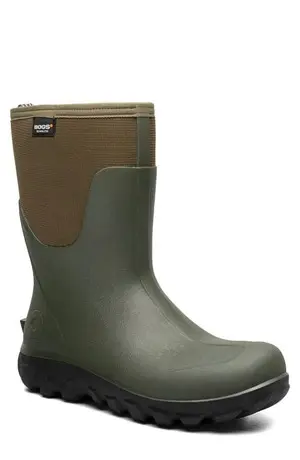 Bogs Classic Seamless Mid Waterproof Boot - Dark Green