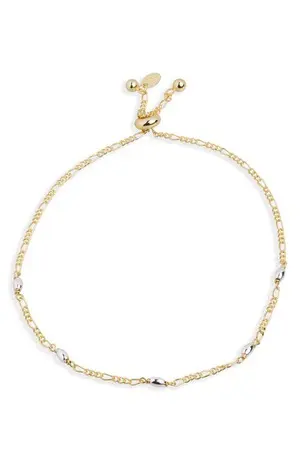 Argento Vivo Bead & Link Bracelet - Two Tone