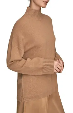 Donna Karan New York Wool And Cashmere Turtleneck Sweater