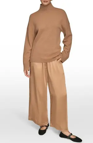 Donna Karan New York Wool And Cashmere Turtleneck Sweater