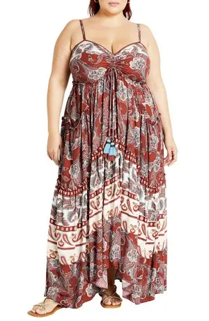 Paisley Maxi Dresses