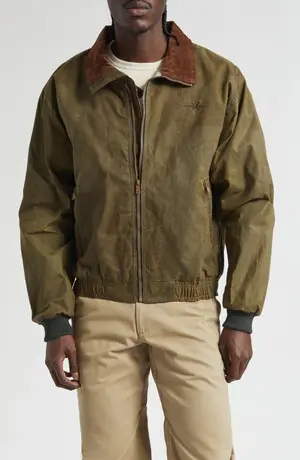 PHIPPS Backwoods Waxed Cotton Bomber Jacket
