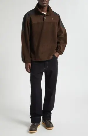 PHIPPS Basecamp Fleece Pullover - Brown