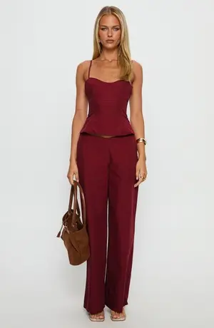 Princess Polly Kierstyn Cotton Camisole & Pants Set
