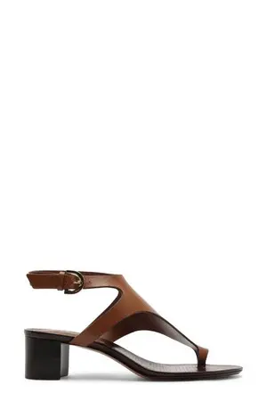 ALEXANDRE BIRMAN Eliah Block Heel Sandal - Espresso