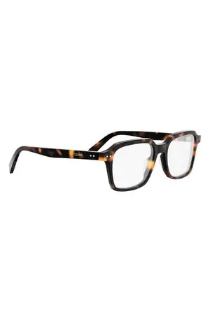 Celine 52mm Thin Square Optical Glasses