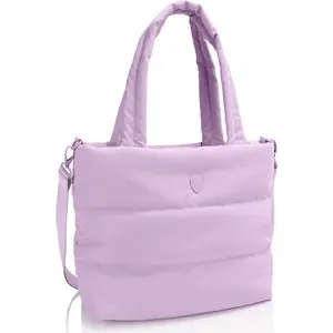 HEYS Puffer Tote Bag - Lavender