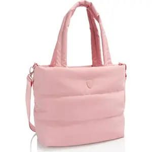 HEYS Puffer Tote Bag - Rose