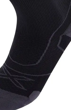 2xu Vectr Cushion Crew Socks - Black/titanium