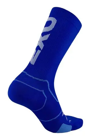2xu Vectr Cushion Crew Socks - Surf/white