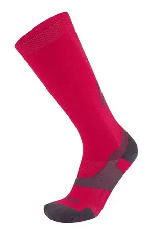 2xu Vectr Light Cushion Full Length Sock - Hot Pink/grey