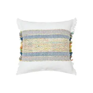 CAROL & FRANK Ashley Woven Stripe Decorative Throw Pillow - Yellow
