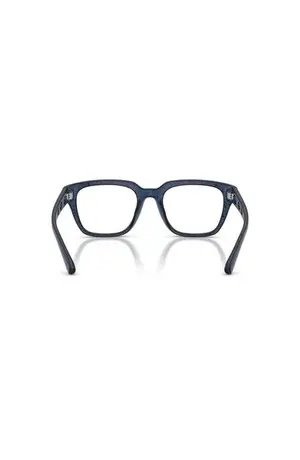 DIESEL® 52mm Square Optical Glasses - Blue
