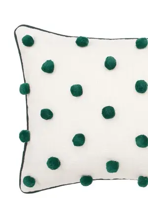 CAROL & FRANK Jungle Dot Oblong Tufted Throw Pillow