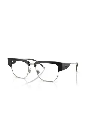 DIESEL® 55mm Square Optical Glasses - Black