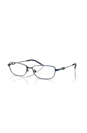 DIESEL® 56mm Rectangle Optical Glasses - Blue