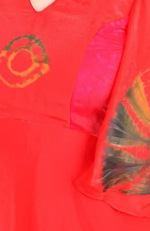 RAAS Biha Hand Tie-dye Mini Sundress
