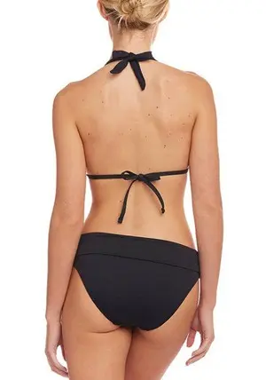 LASCANA Halter Push-up Bikini Top - Black
