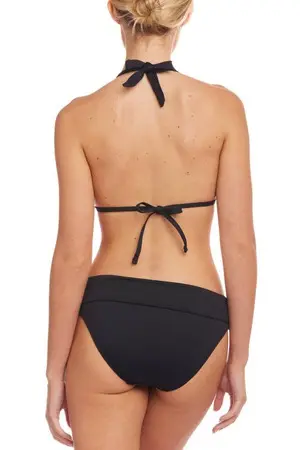 LASCANA Halter Push-up Bikini Top - Black